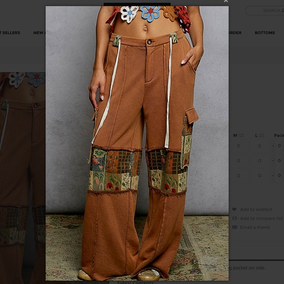 POL | Pants & Jumpsuits | Pol Darlene Pol French Terry Pants With Side ...